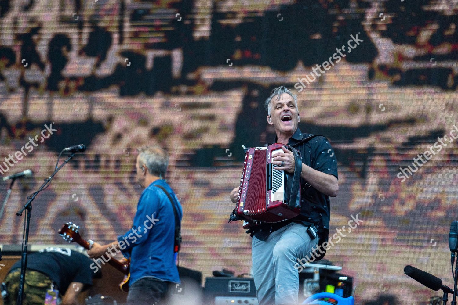 Counting Crows Charlie Gillingham Editorial Stock Photo - Stock Image ...