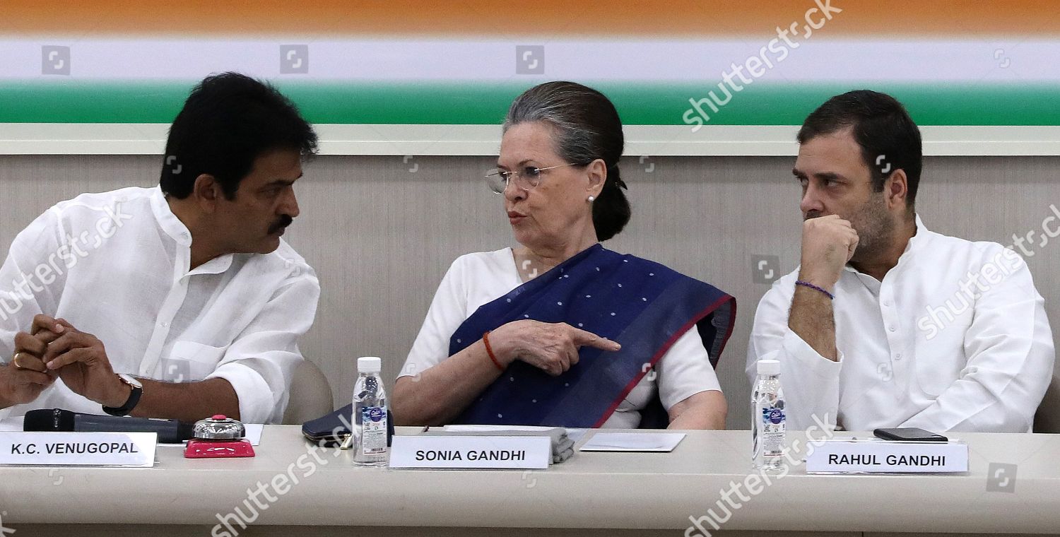 United Progressive Alliance Upa Chairperson Sonia Editorial Stock Photo ...