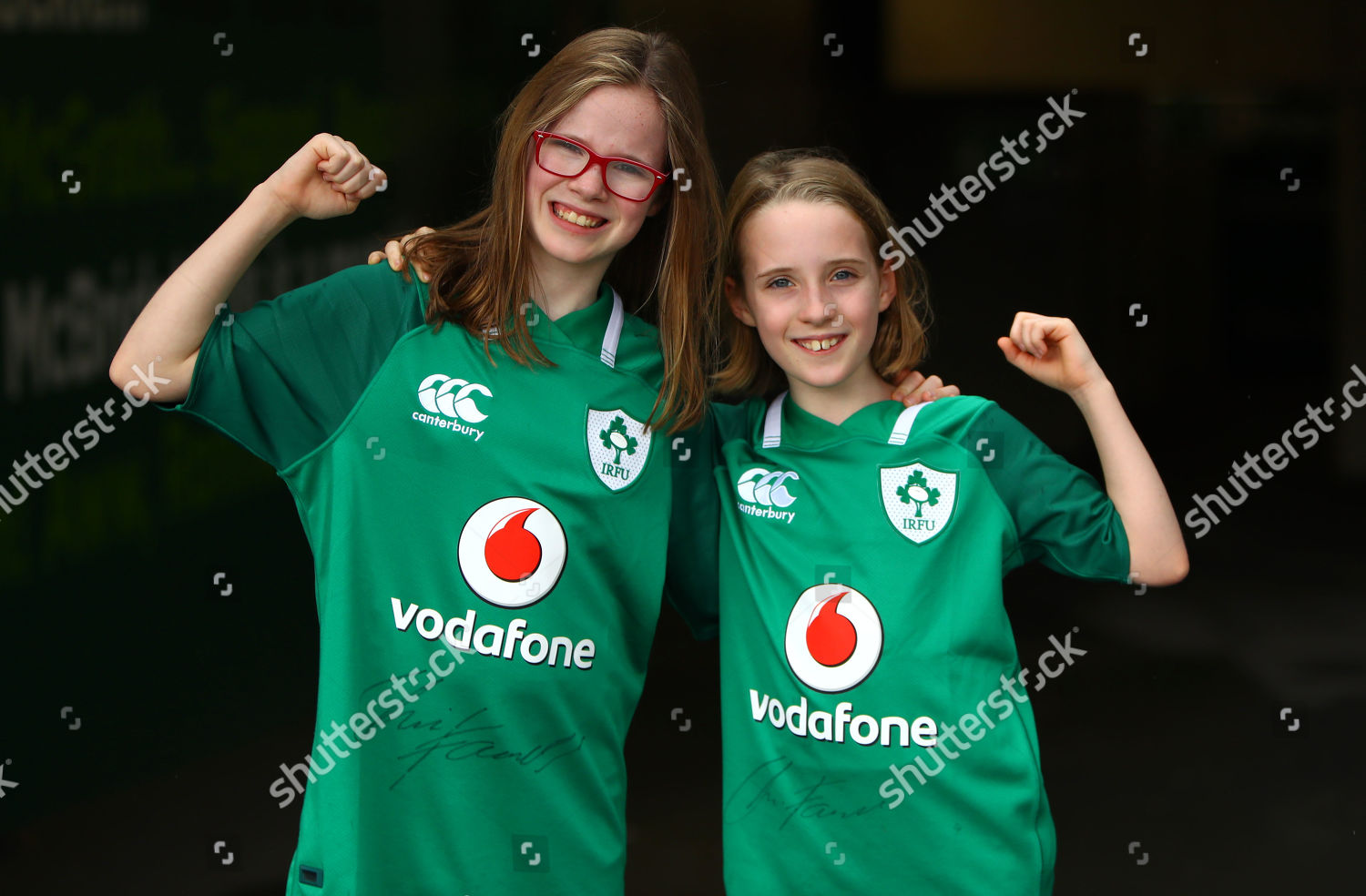 Ireland Vs Italy Freya Chloe Shelly Editorial Stock Photo - Stock Image ...