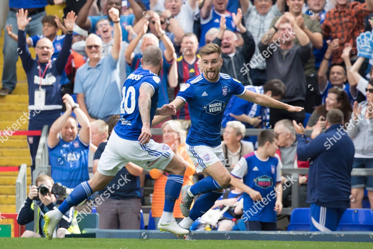 Luke Garbutt Ipswich Town Celebrates His Editorial Stock Photo - Stock ...