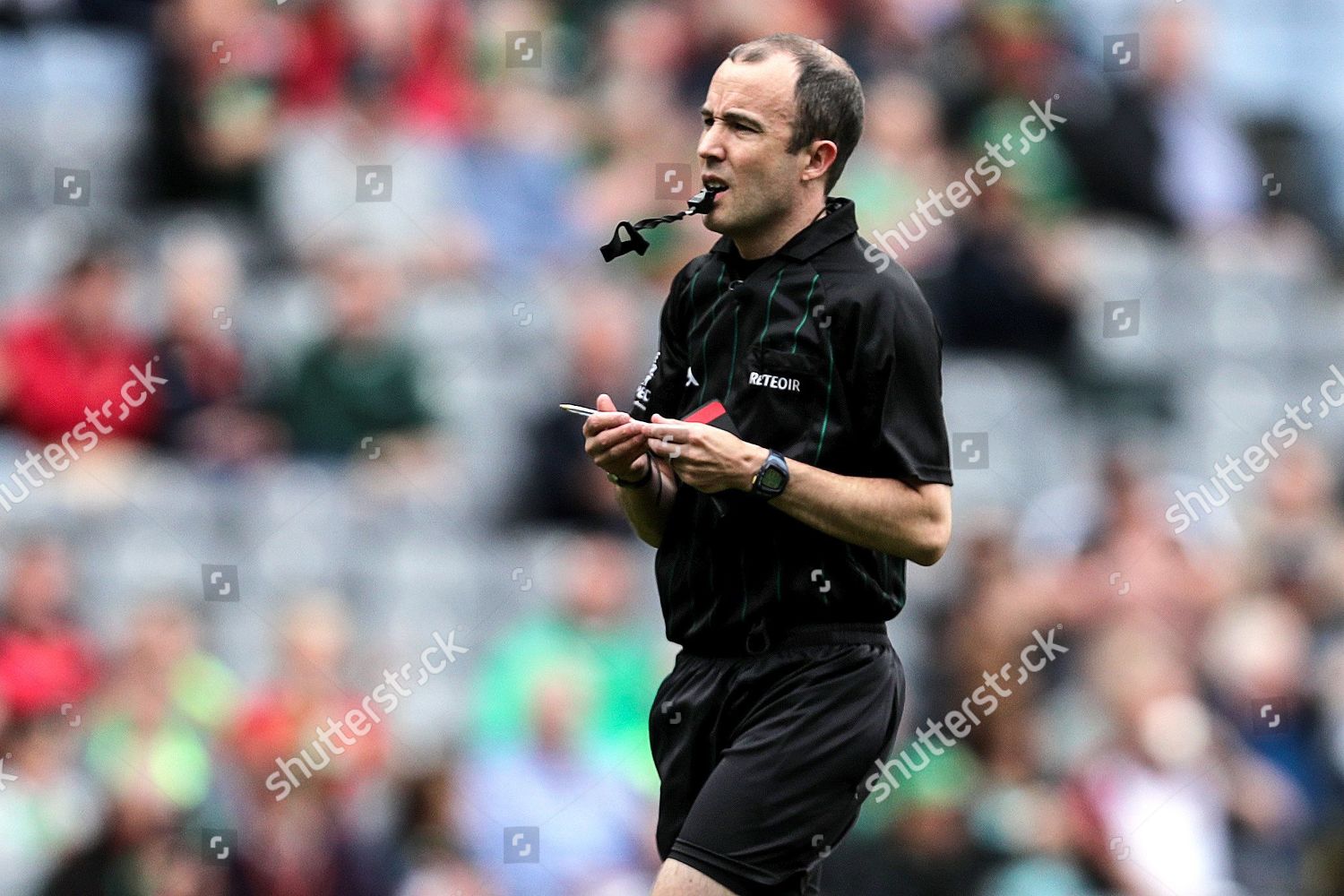 Cork Vs Mayo Referee Niall Cullen Editorial Stock Photo - Stock Image ...