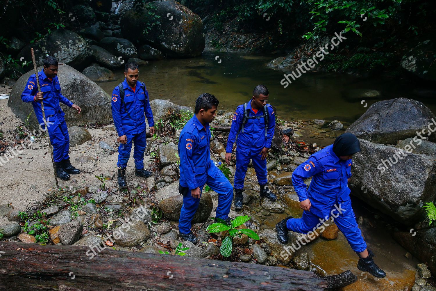 Malaysia Civil Defence Force Officers Participate Editorial Stock Photo ...
