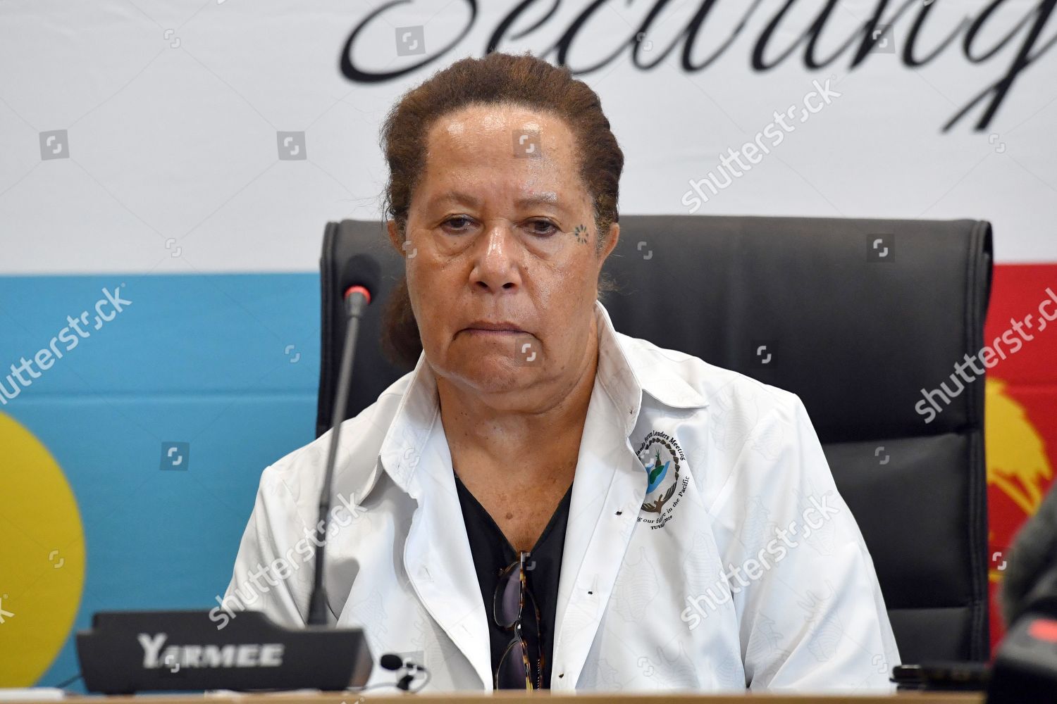 Pif Secretary General Dame Meg Taylor Editorial Stock Photo - Stock ...