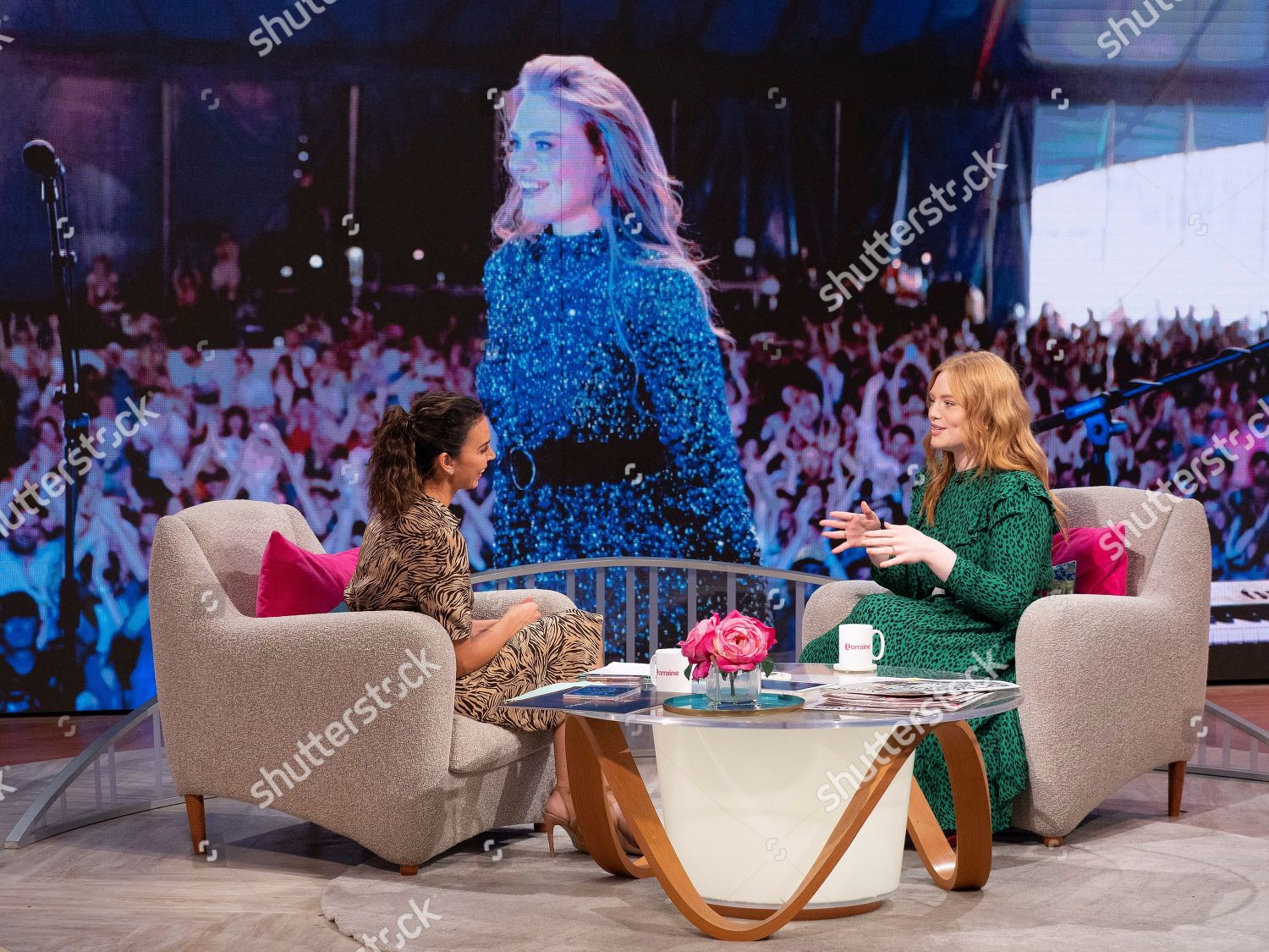 Christine Lampard Freya Ridings Editorial Stock Photo - Stock Image ...