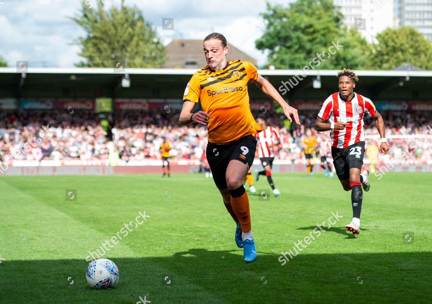 Tom Eaves Hull City Julian Jeanvier Editorial Stock Photo - Stock Image ...