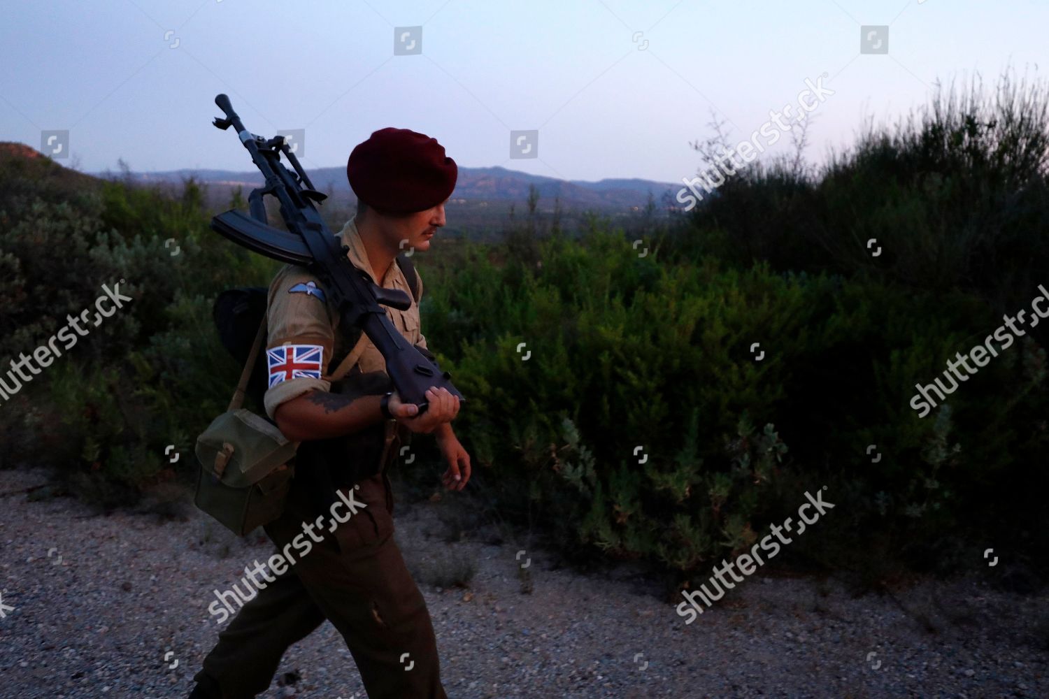 History Enthusiasts Dressed British Wwii Commandos Editorial Stock ...
