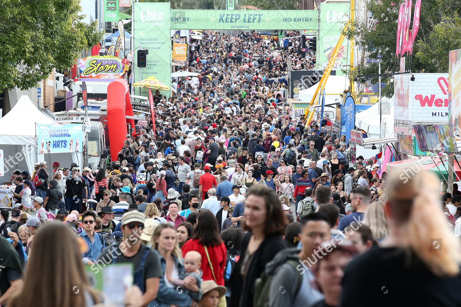 Crowds Attend Royal Queensland Show Ekka Editorial Stock Photo - Stock ...