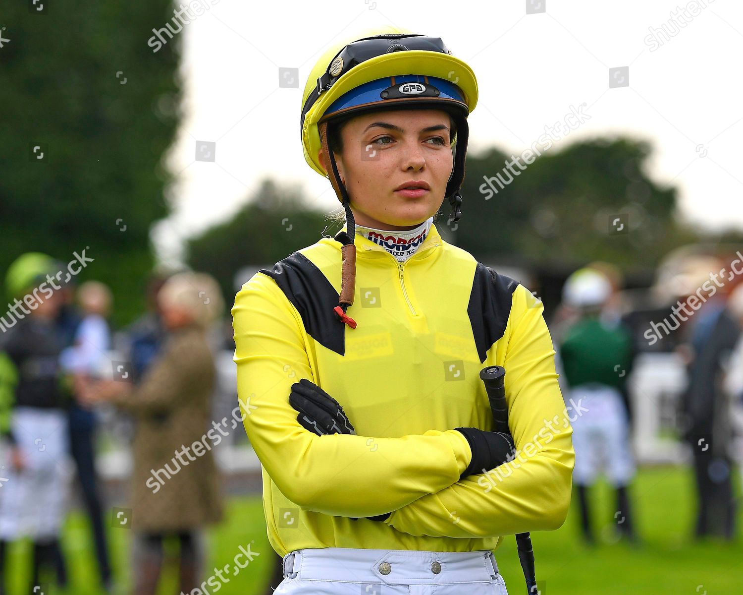 Jockey Megan Nicholls During Horse Racing Editorial Stock Photo - Stock Image | Shutterstock