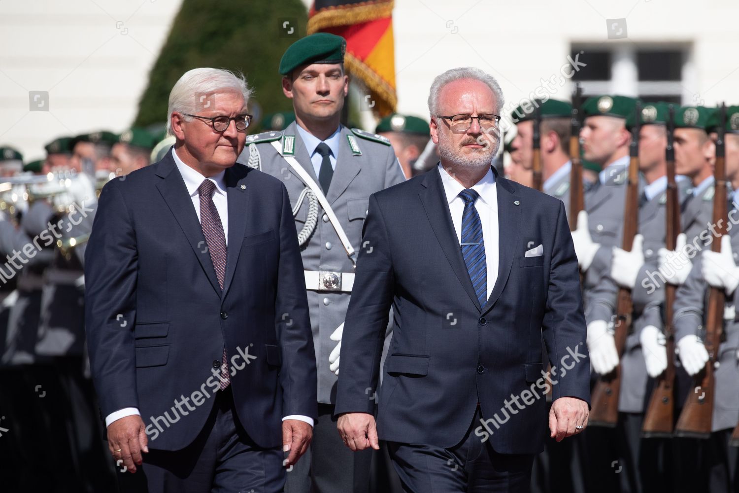 German President Frankwalter Steinmeier L Welcomes Editorial Stock ...
