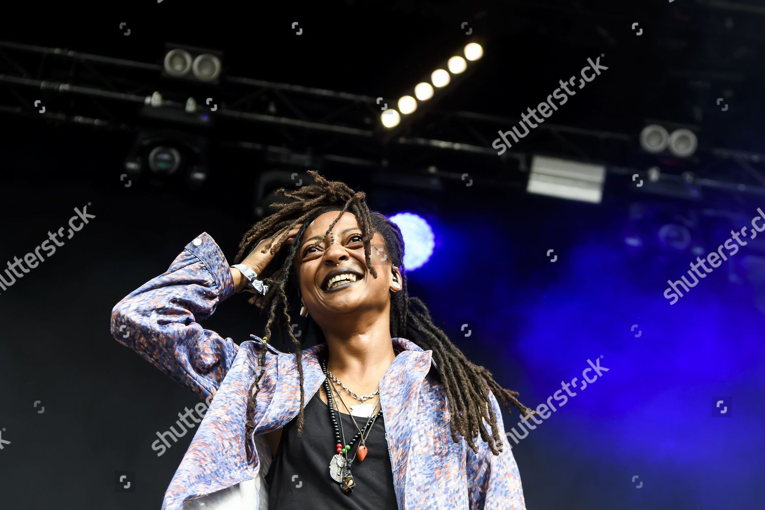 Swiss Rapper Kt Gorique Performs On Editorial Stock Photo - Stock Image ...