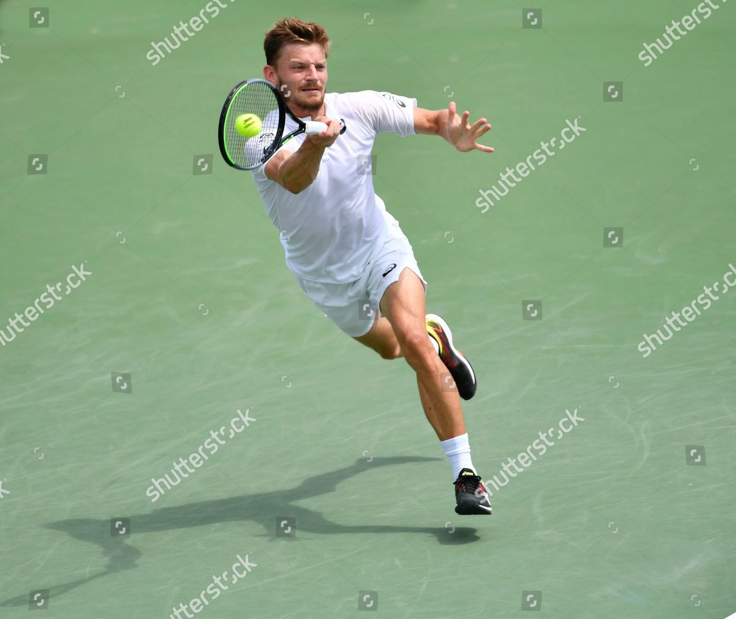 David Goffin Esp Defeated Richard Gasquet Editorial Stock Photo - Stock ...