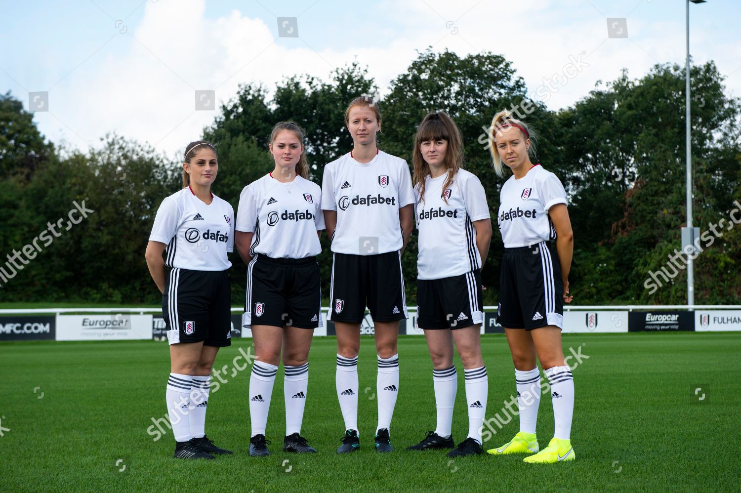 Fulham Women Players Lauren Peck Charlotte Editorial Stock Photo ...