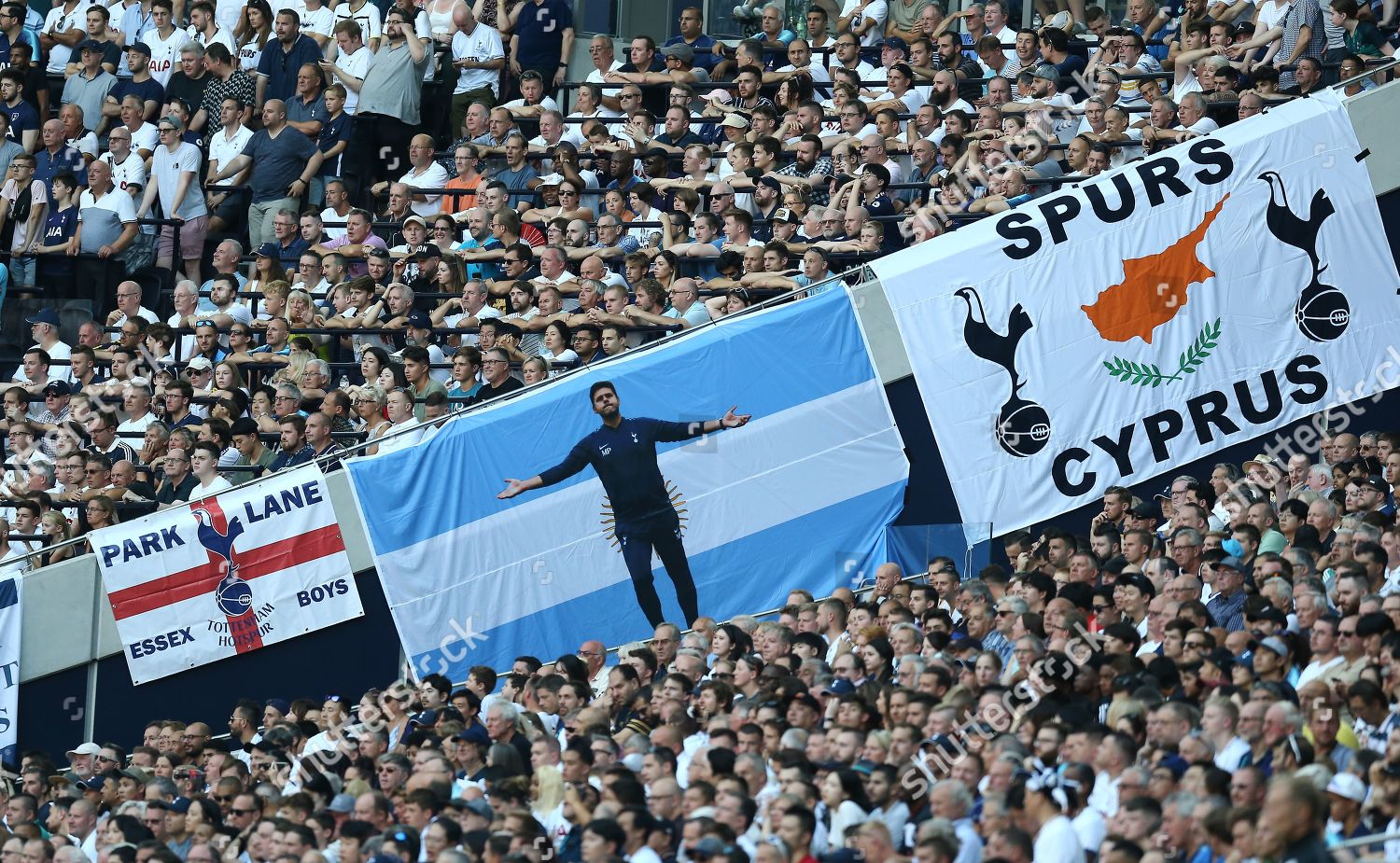 General View Tottenham Fans Stands Banner Editorial Stock Photo - Stock ...