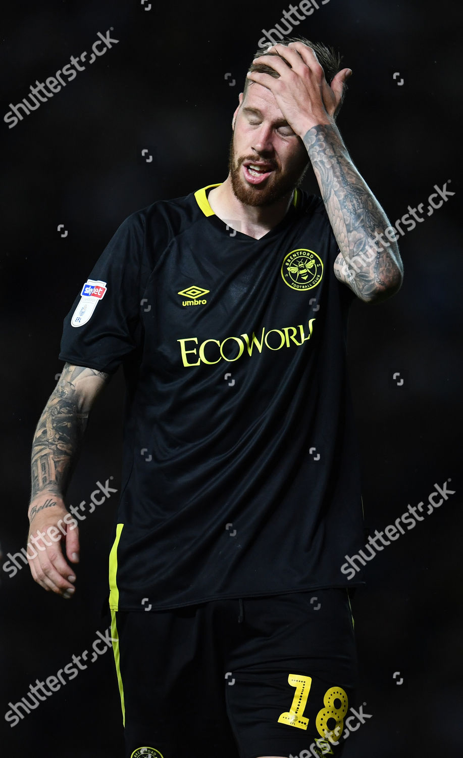 Pontus Jansson Brentford Editorial Stock Photo - Stock Image | Shutterstock