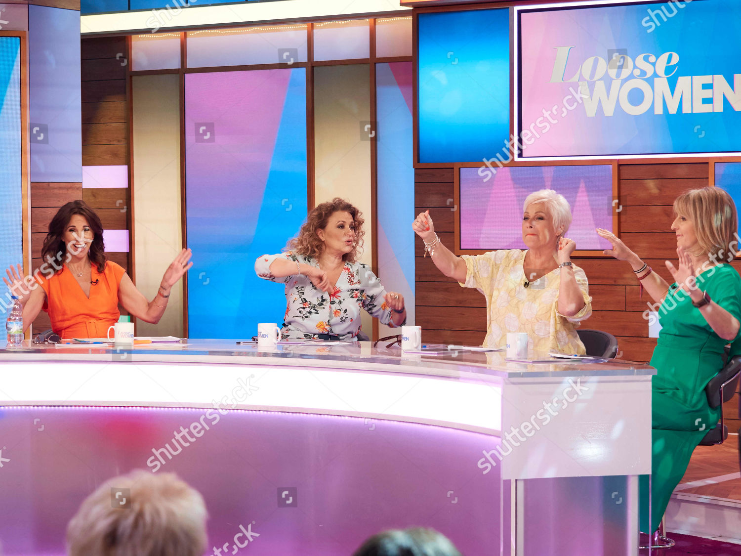 Andrea Mclean Nadia Sawalha Denise Welch Editorial Stock Photo - Stock ...