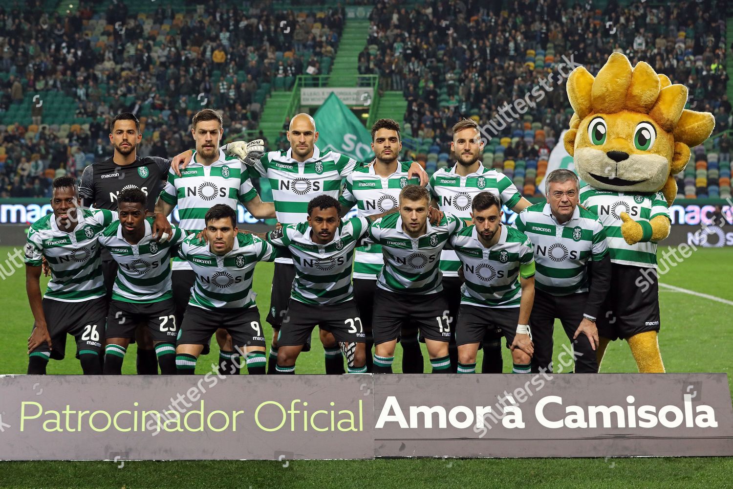 Lineup Sporting Cp Team Editorial Stock Photo - Stock Image | Shutterstock
