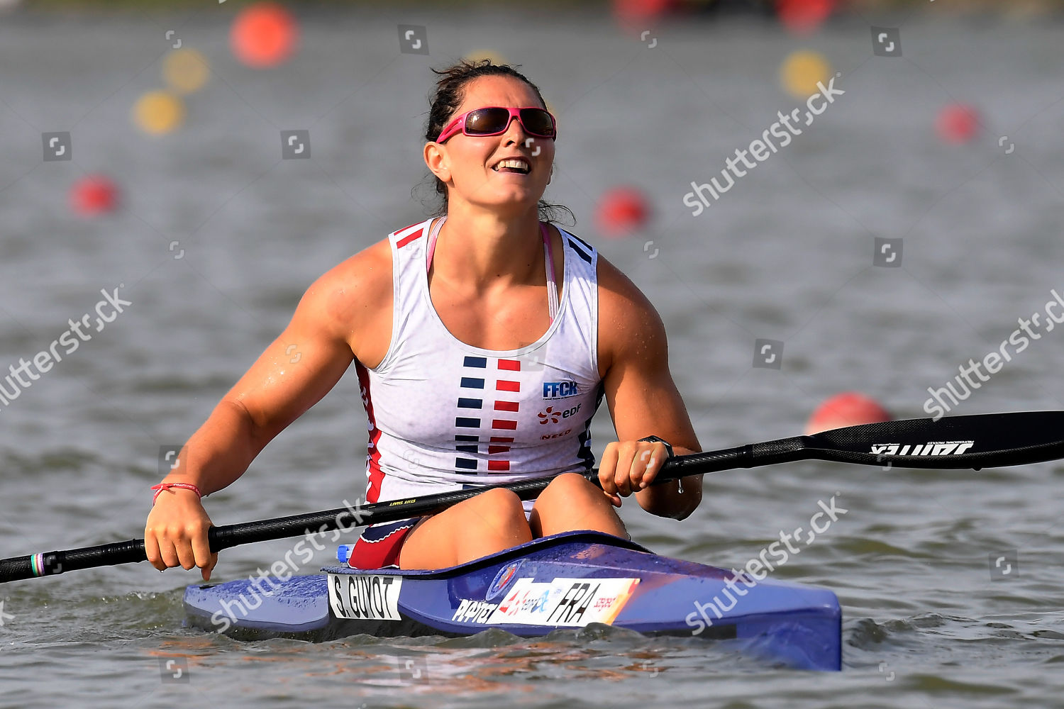 Sarah Guyot France Competes Preliminary Heat Editorial Stock Photo ...