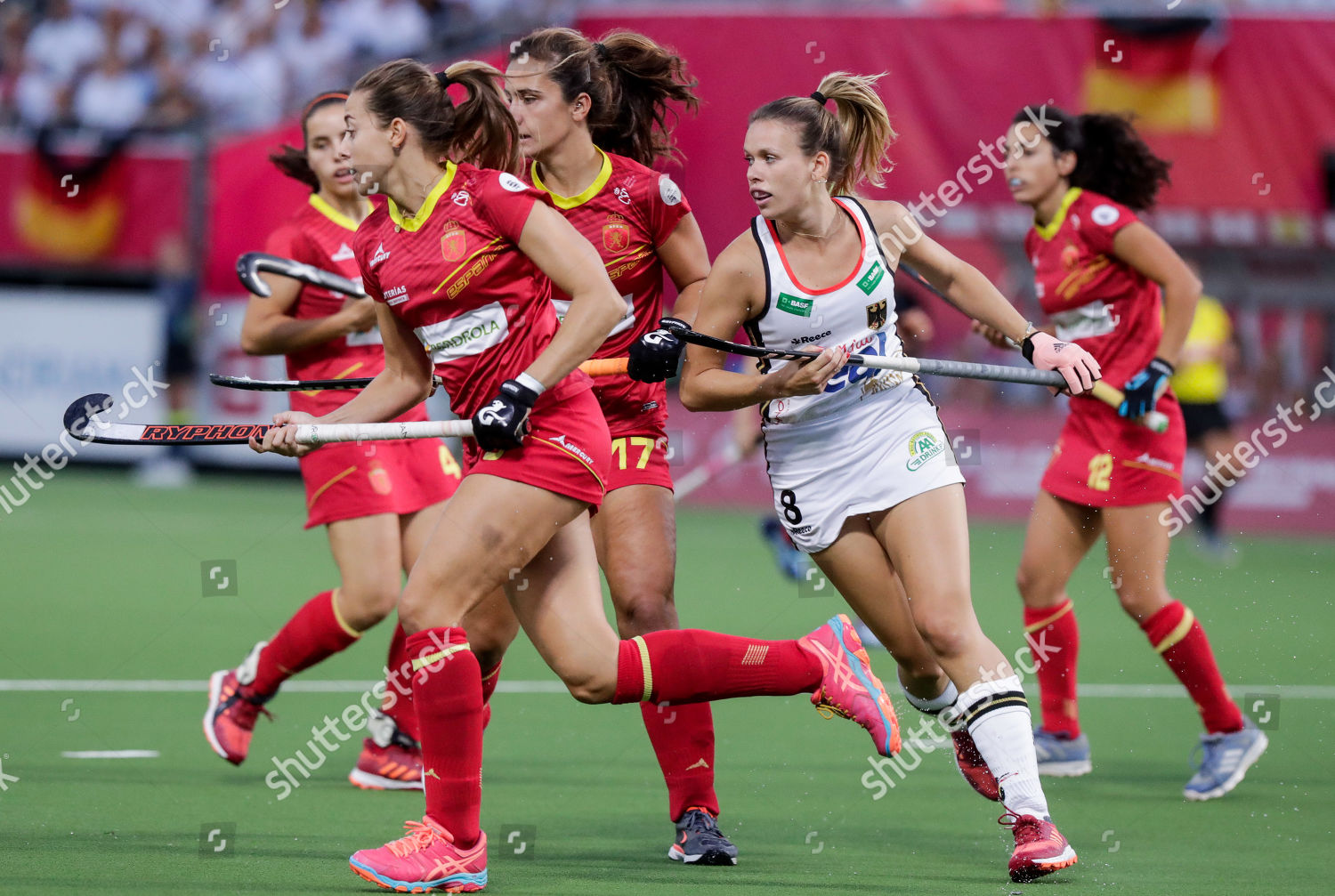Anne Schroder Germany R Action During Editorial Stock Photo - Stock ...