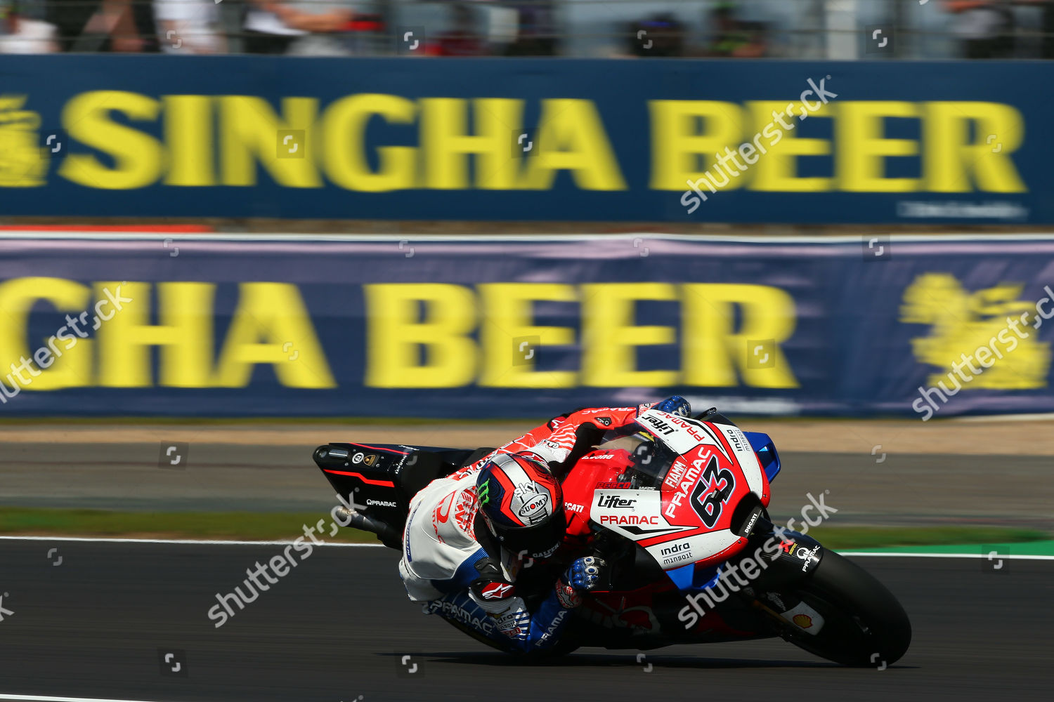 ITALIAN MOTOGP RIDER FRANCESCO BAGNIA PRAMAC Editorial Stock Photo ...