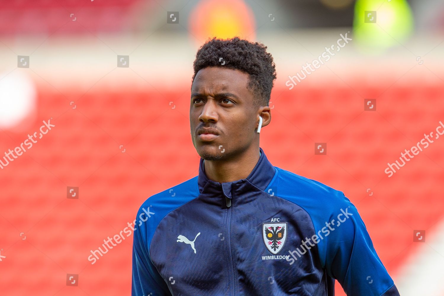 Goalkeeper Nathan Trott 1 Afc Wimbledon Editorial Stock Photo - Stock ...