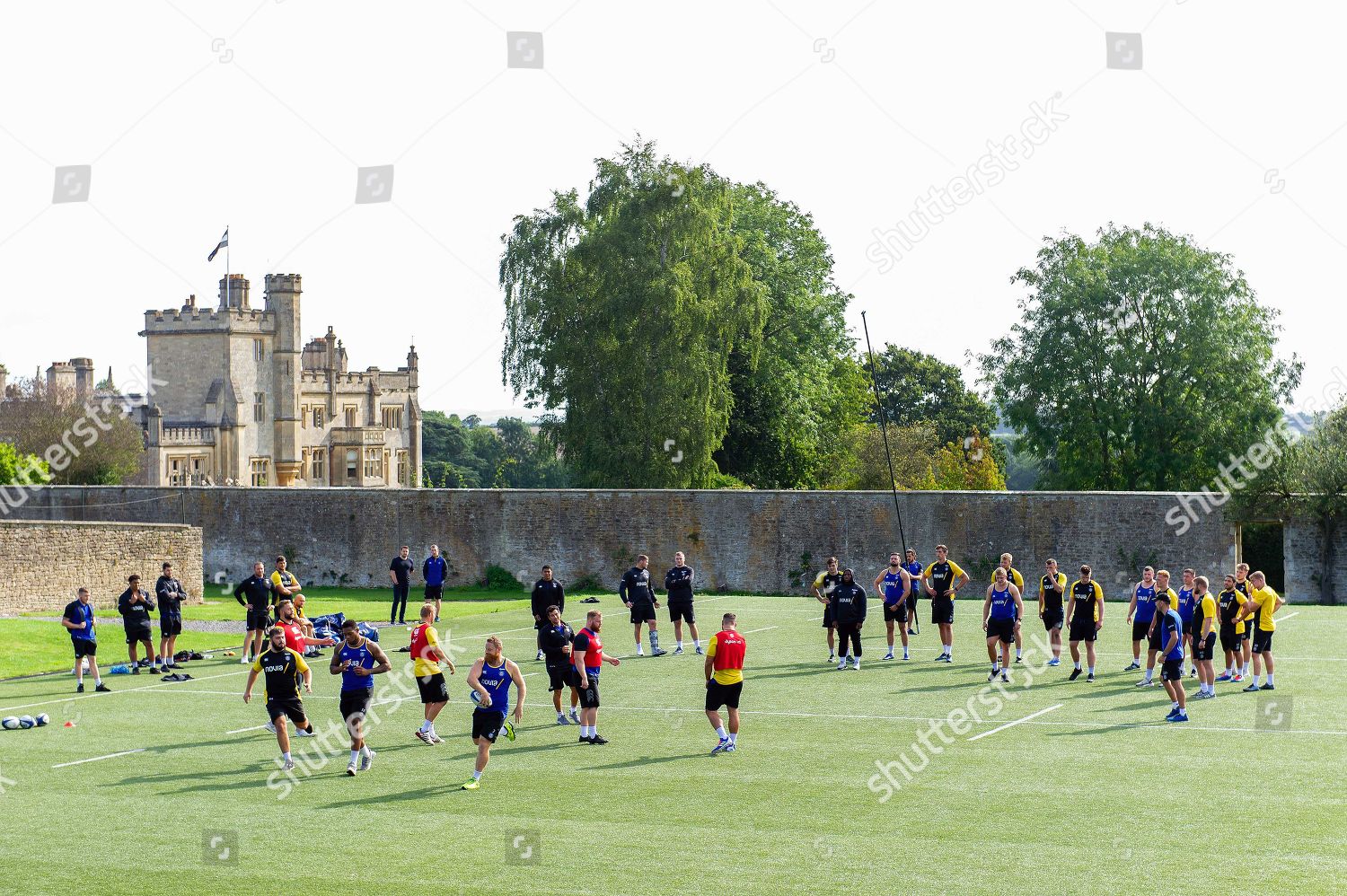 Bath Rugby Players Look On Editorial Stock Photo - Stock Image ...
