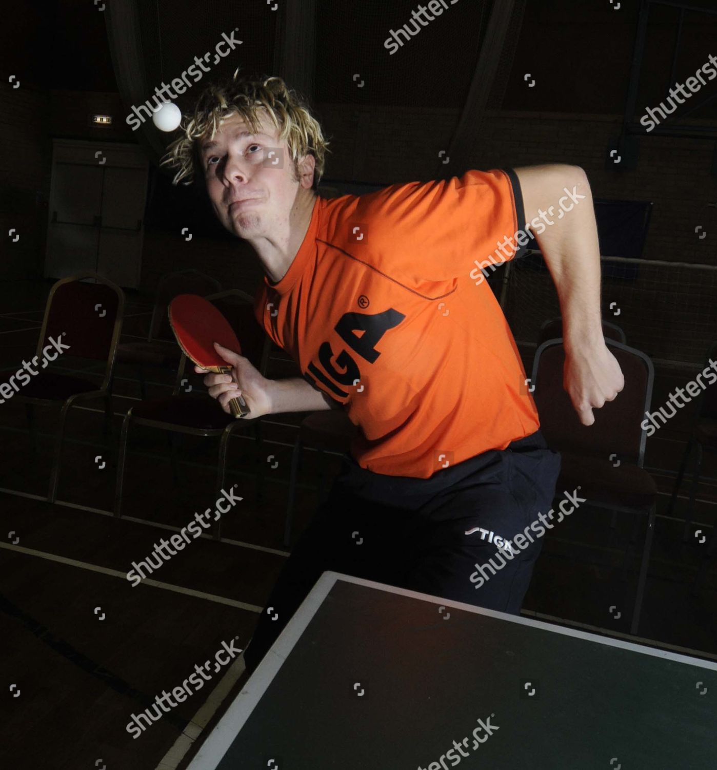 Andrew Baggaley Britains Top Table Tennis Editorial Stock Photo - Stock ...