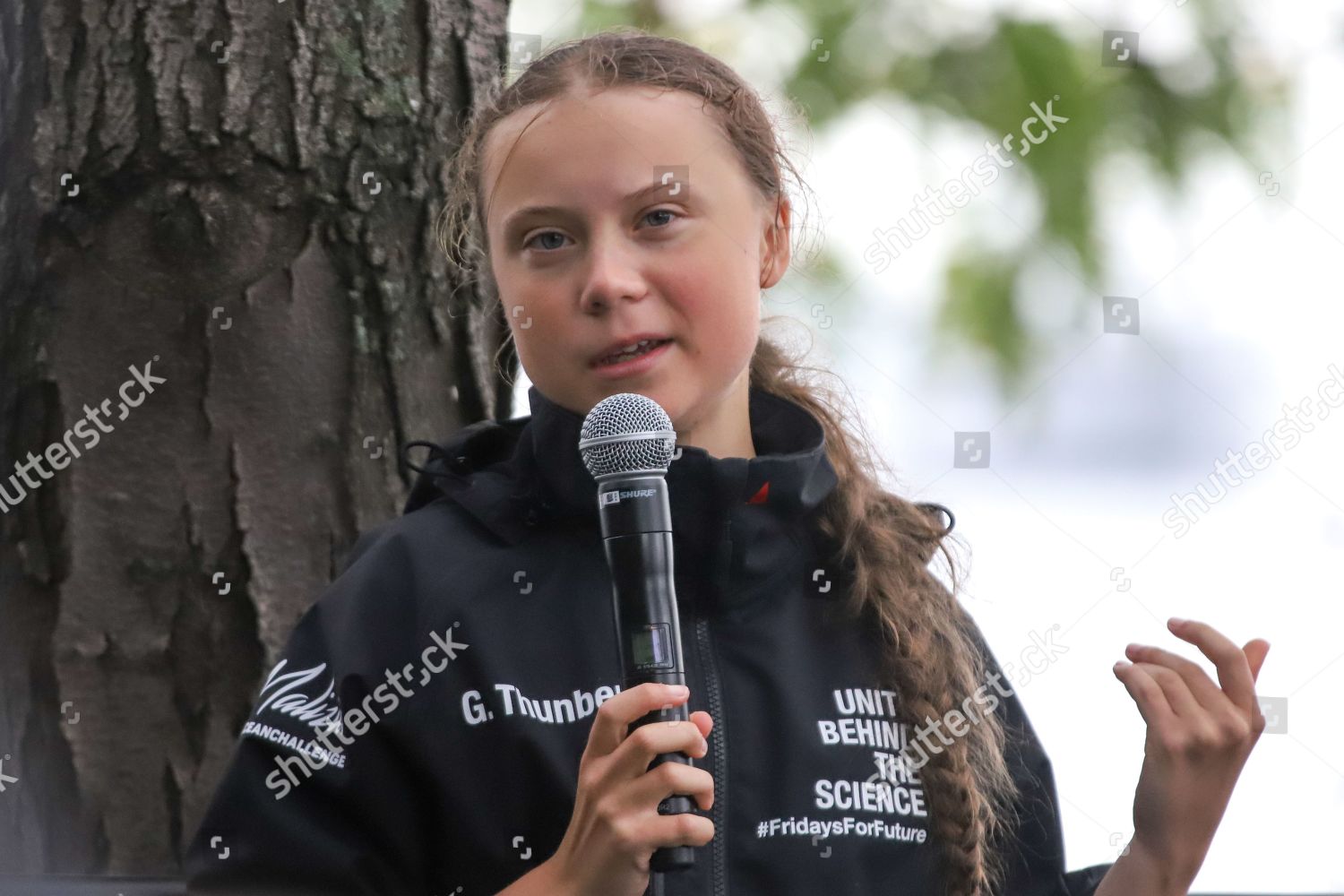 Swedish Climate Activist Greta Thunberg 16 Editorial Stock Photo ...