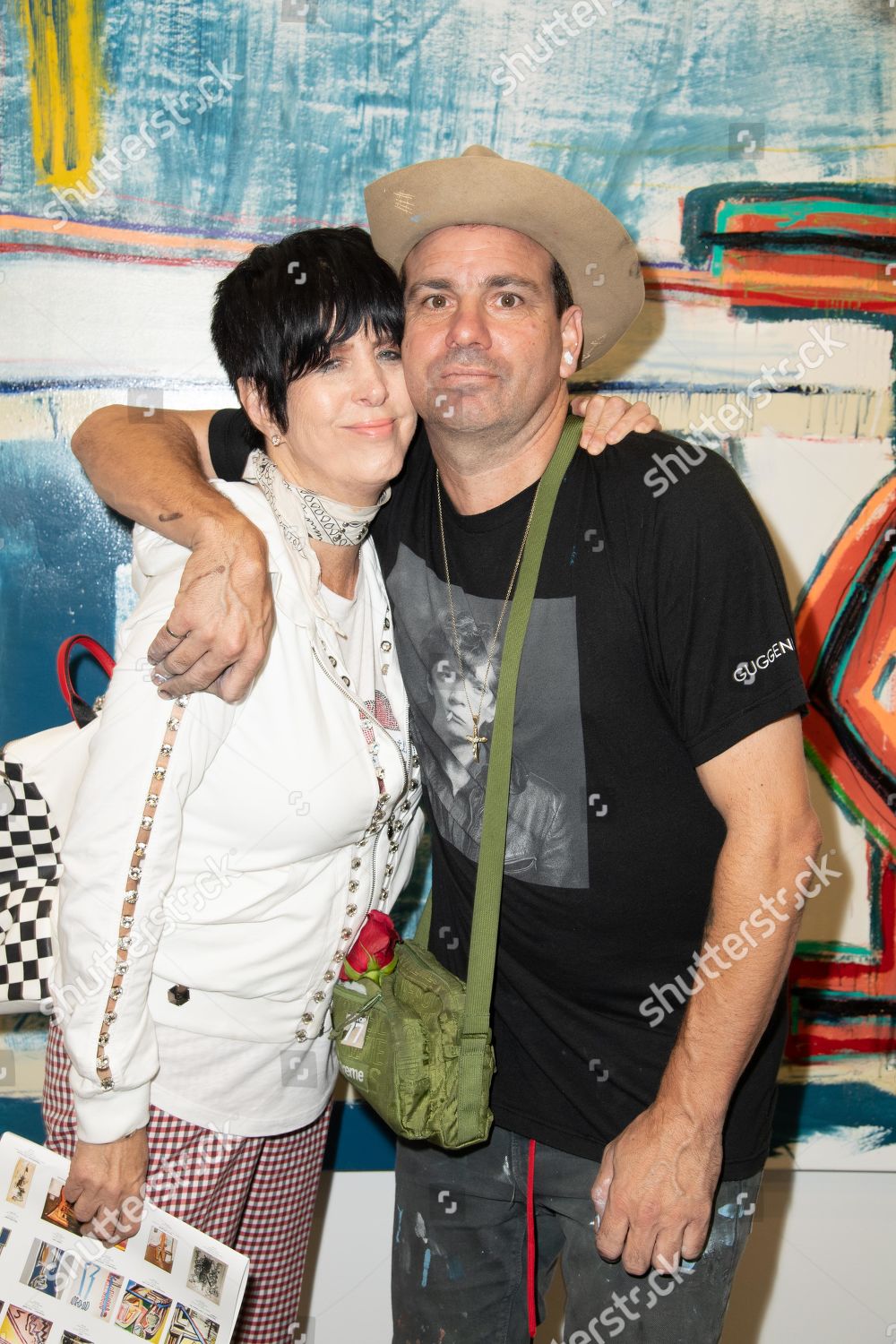 Lr Diane Warren Danny Minnick Editorial Stock Photo - Stock Image ...