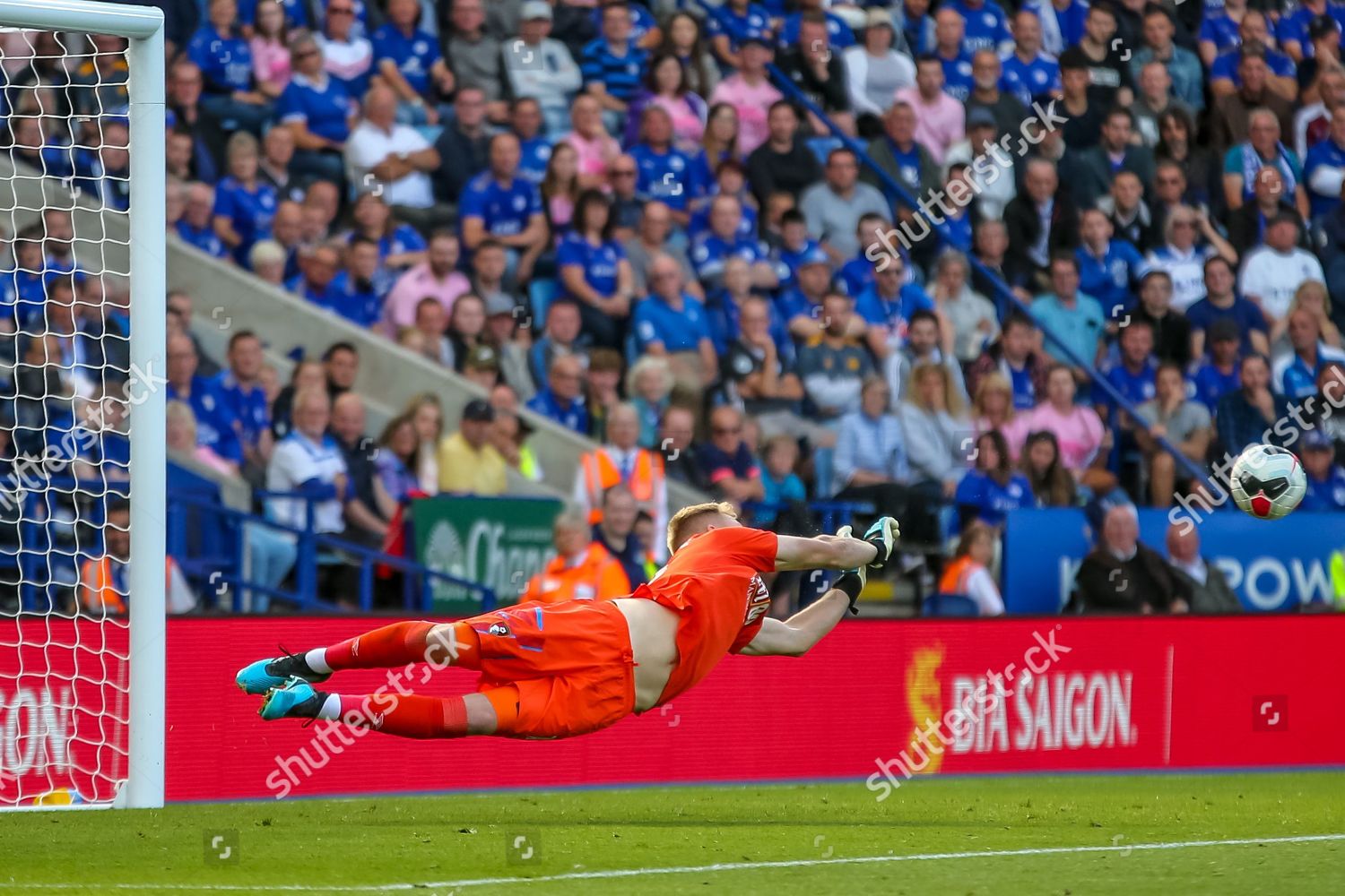 Aaron Ramsdale Bournemouth Makes Save Editorial Stock Photo - Stock ...