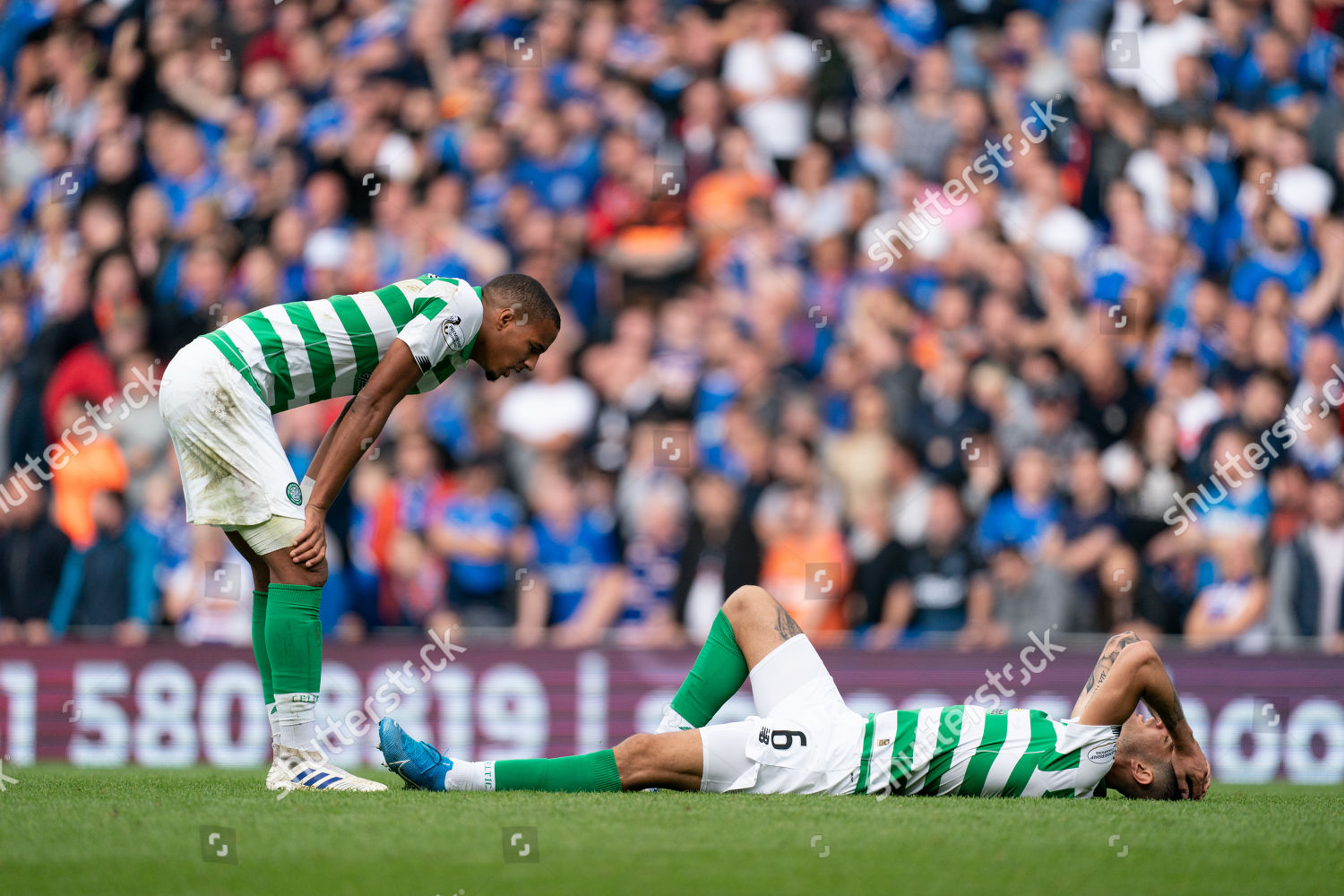 Nir Bitton Celtic Lays On Pitch Editorial Stock Photo - Stock Image ...