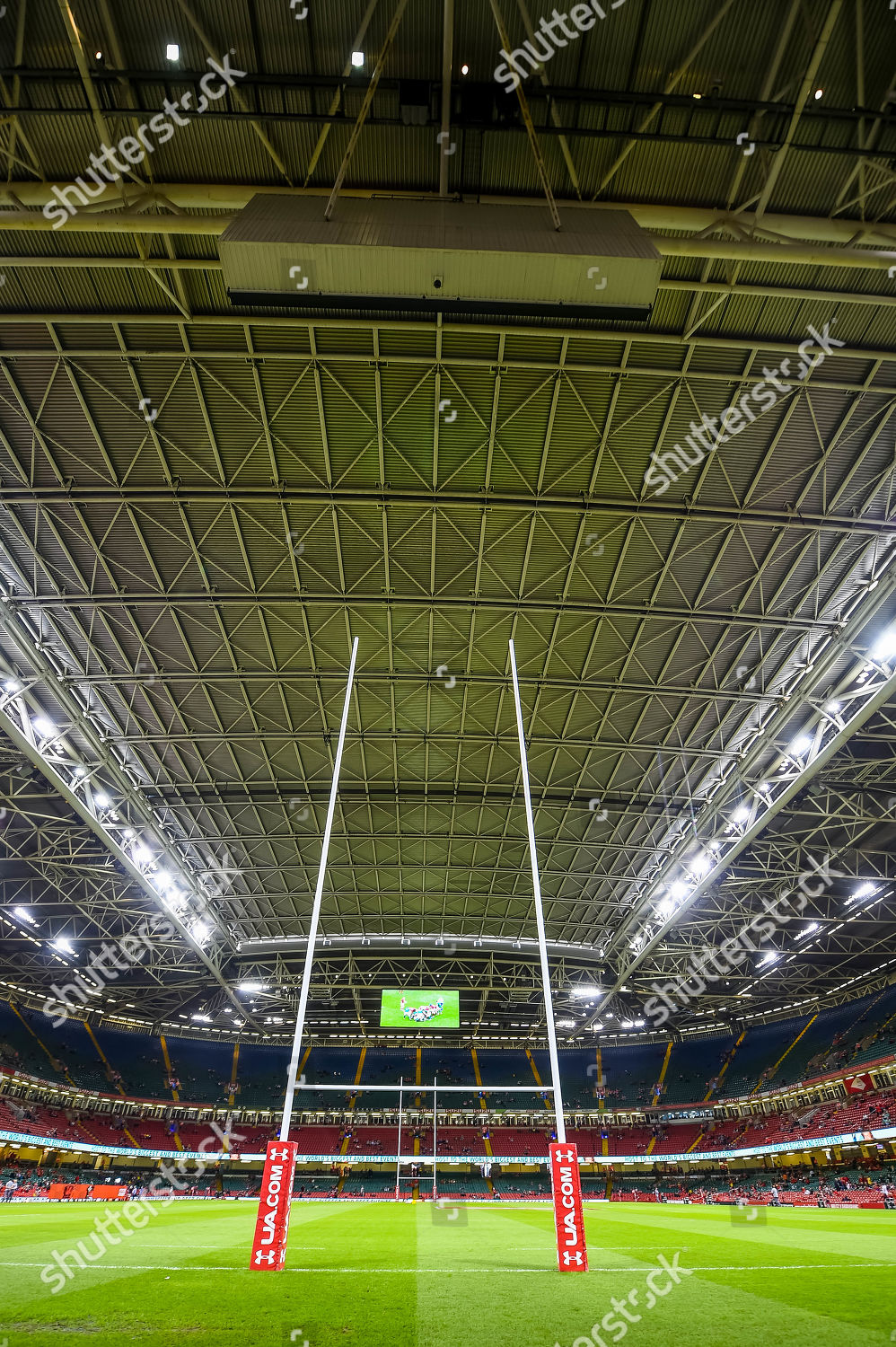 Closed Stadium Roof Principality Stadium Editorial Stock Photo - Stock ...