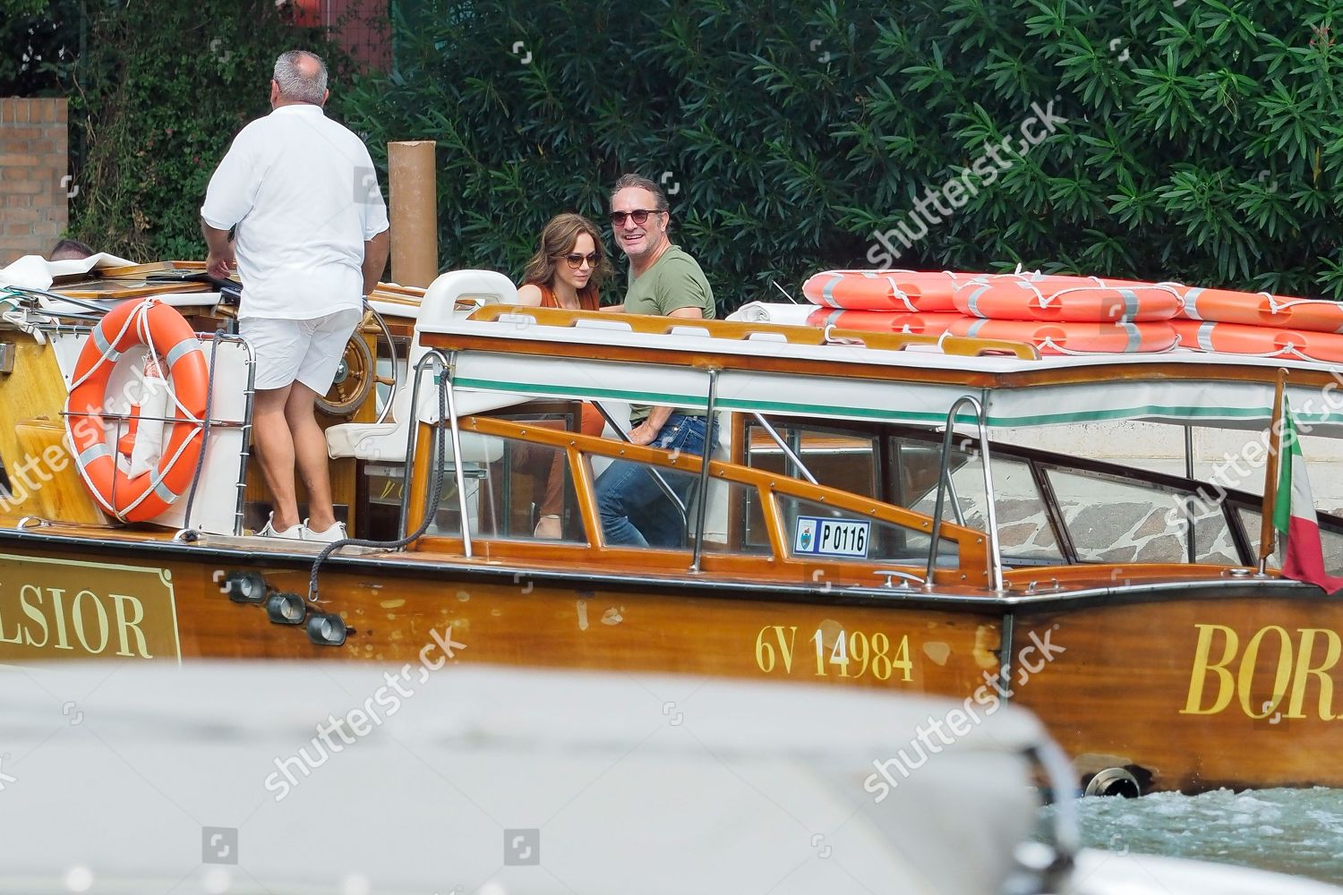 Jean Dujardin Nathalie Pechalat Editorial Stock Photo - Stock Image ...