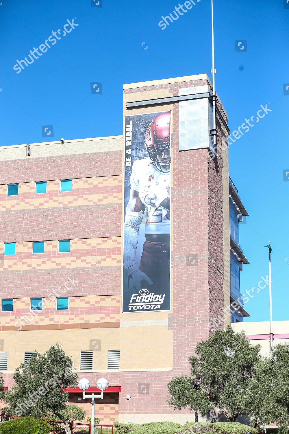 Exterior View Sam Boyd Stadium Prior Editorial Stock Photo - Stock ...