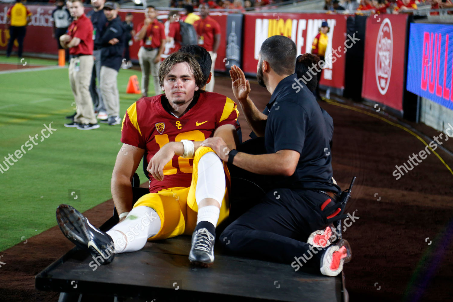 Usc Trojans Quarterback Jt Daniels 18 Editorial Stock Photo - Stock ...
