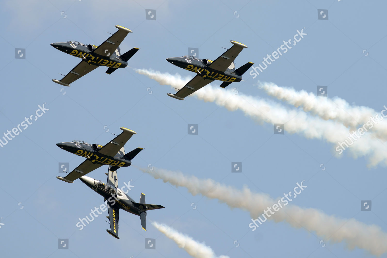 Breitling Jet Acrobatic Team France Editorial Stock Photo - Stock Image ...