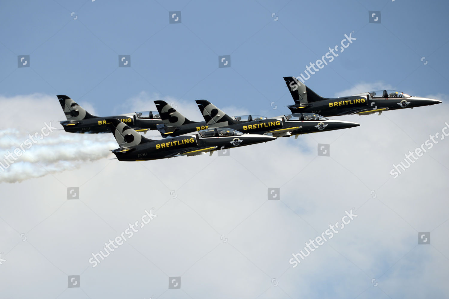 Breitling Jet Acrobatic Team France Editorial Stock Photo - Stock Image ...