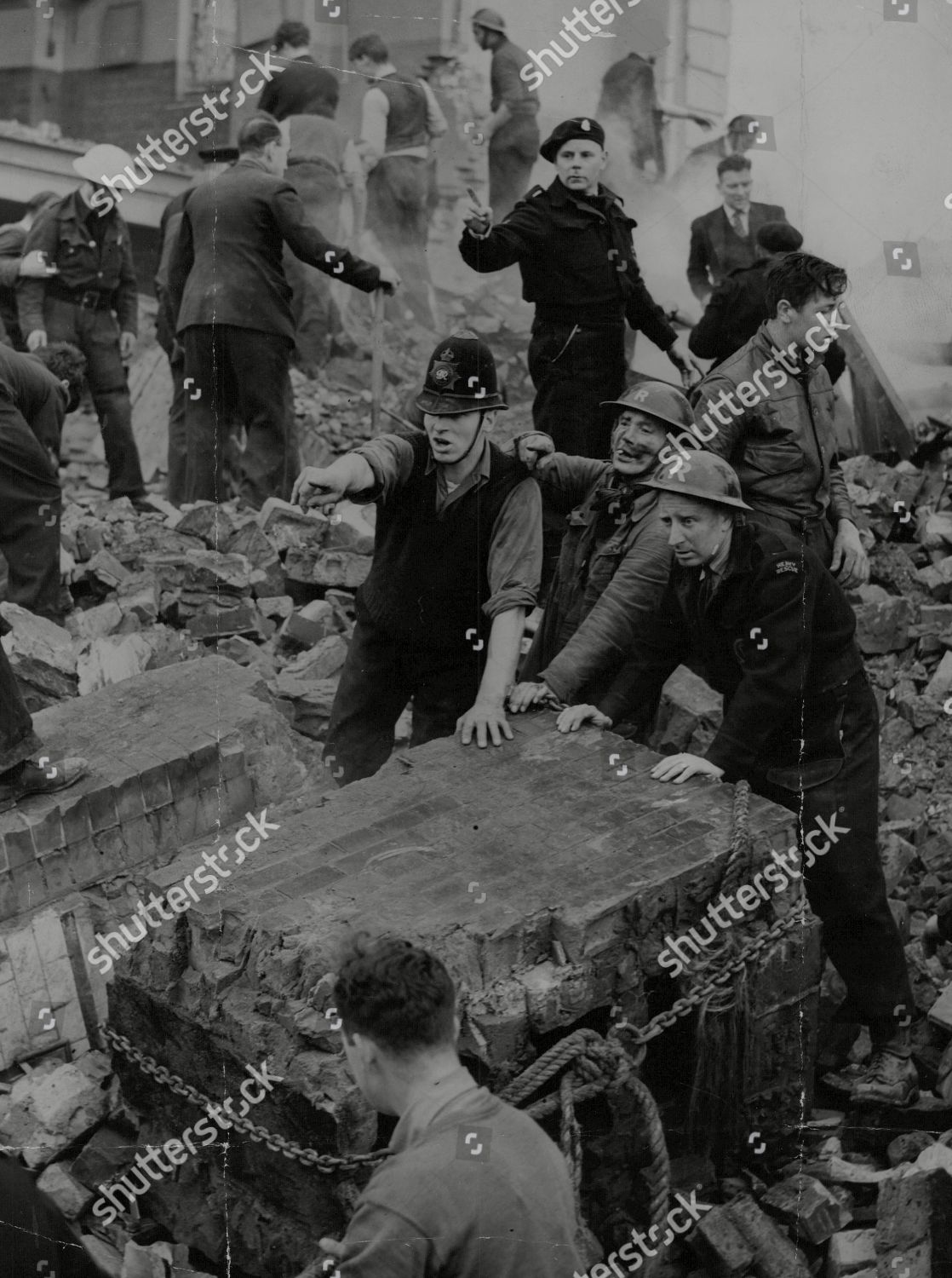 Wwii Britain Air Raids London Sandhurst Editorial Stock Photo - Stock ...