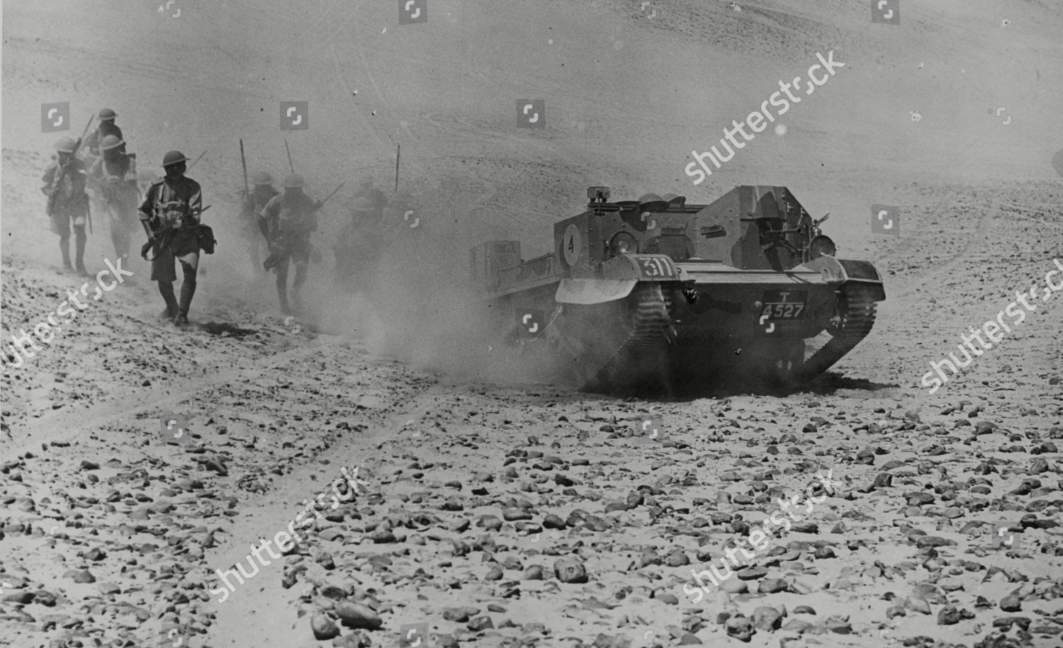 Wwii India Indian Troops Training Desert Editorial Stock Photo - Stock ...