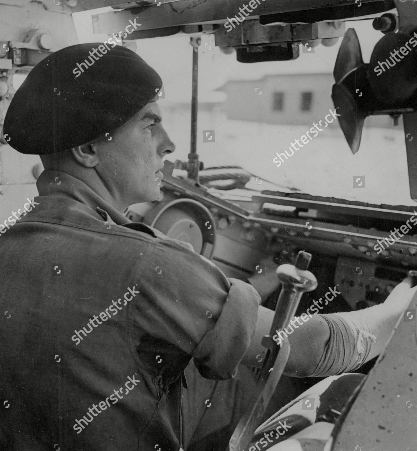 Wwii Britain Army Middle East Tanks Editorial Stock Photo - Stock Image ...