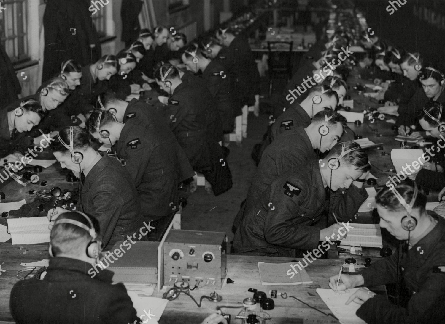 Wwii Raf Trainingthousands Wireless Operators Trained Editorial Stock ...
