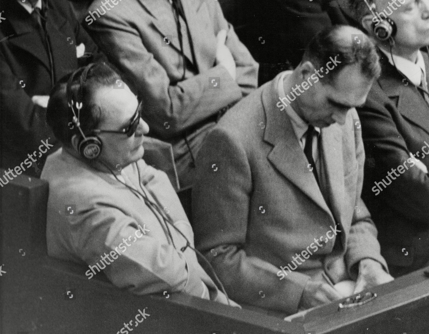 Wwii Peace Germany War Crimes Trials Editorial Stock Photo - Stock ...
