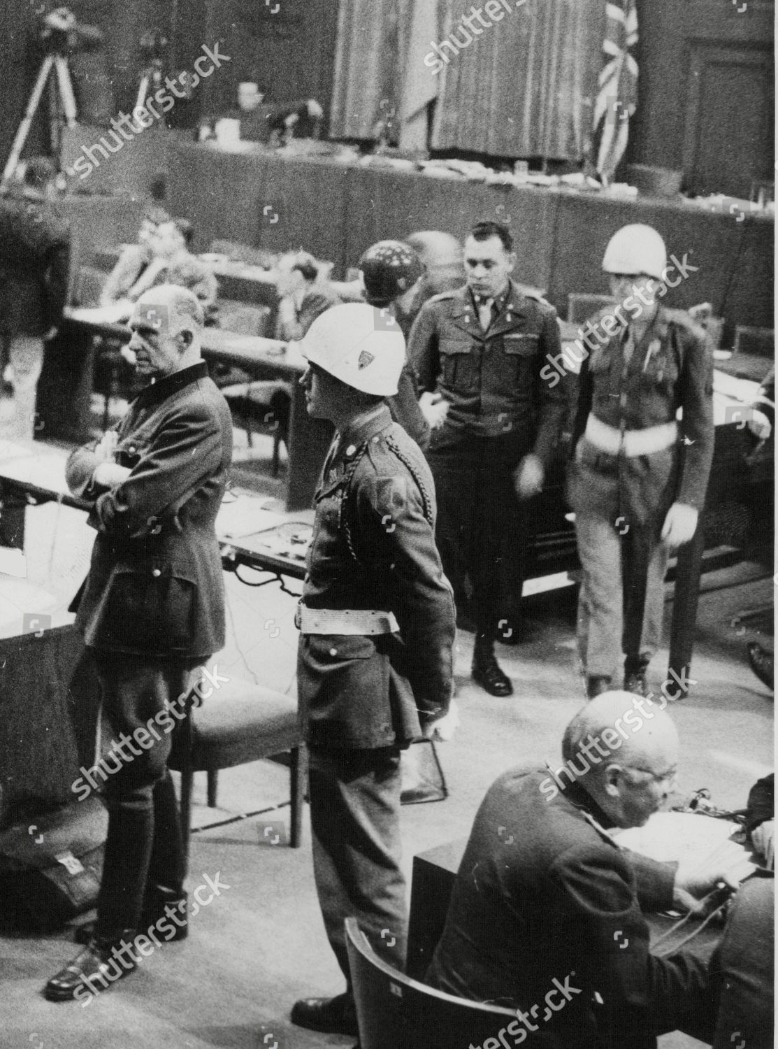 Wwii Peace Germany War Crimes Trials Editorial Stock Photo - Stock ...