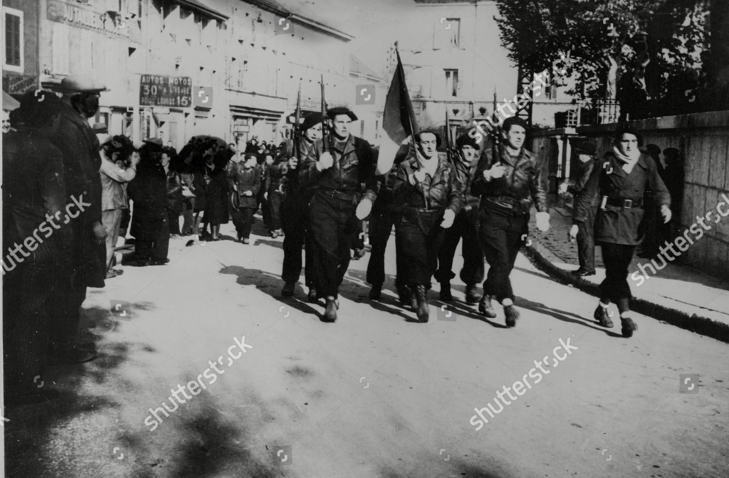 Wwii France Maquis Guerilla French Resistance Editorial Stock Photo ...