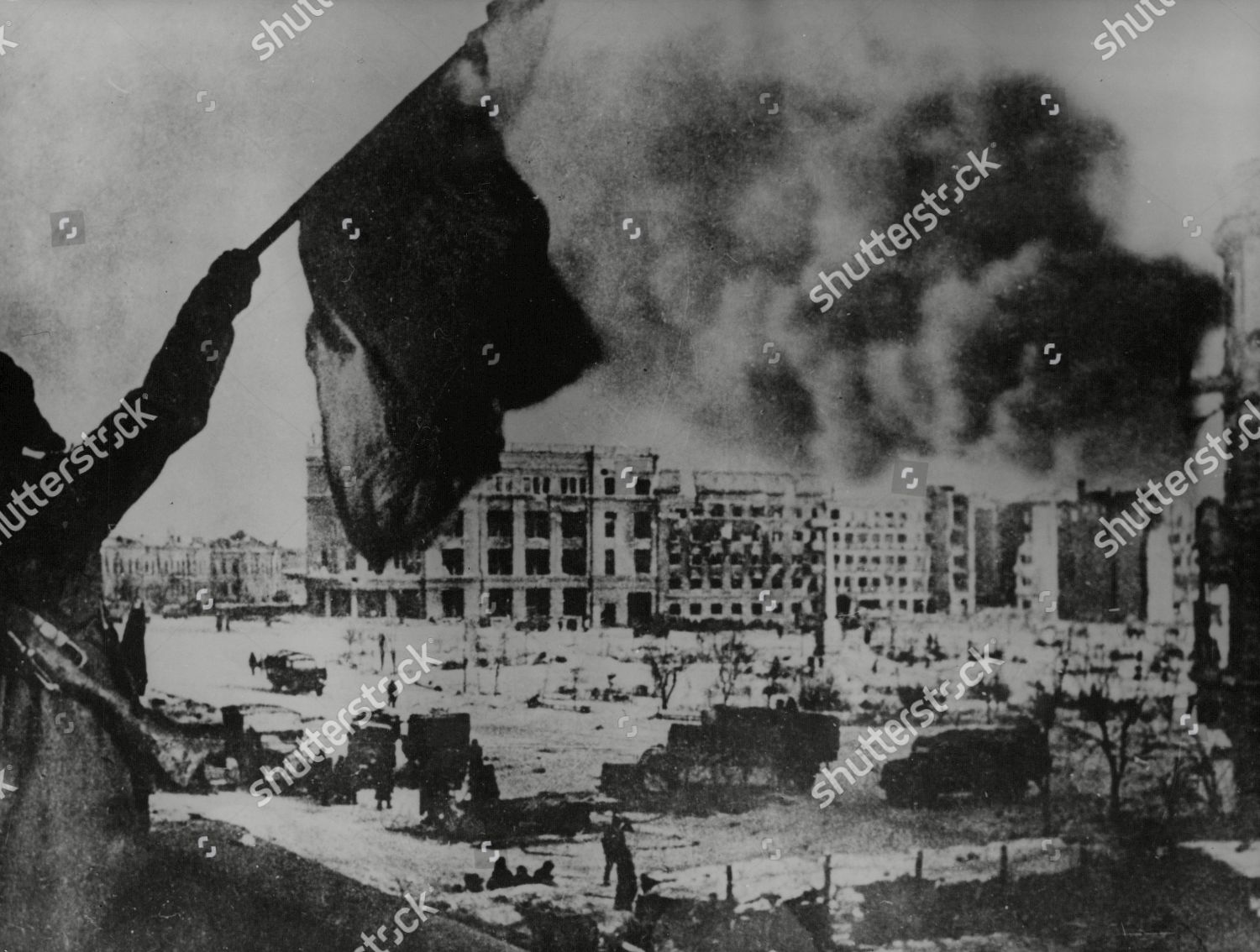 Wwii Russia Victory Stalingrad Picture Shows Editorial Stock Photo ...