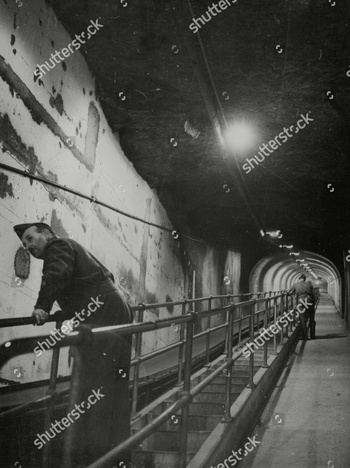 Wwii Britain Army Ordnancethere Underground Ammunition Editorial Stock ...