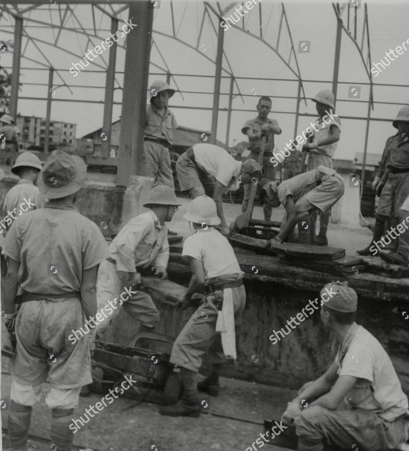 Wwii Japan Surrender Japanese Soldiers Made Editorial Stock Photo ...