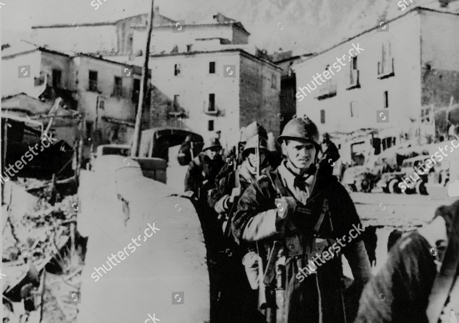 Wwii Allied Invasion Italy French Forces Editorial Stock Photo - Stock ...