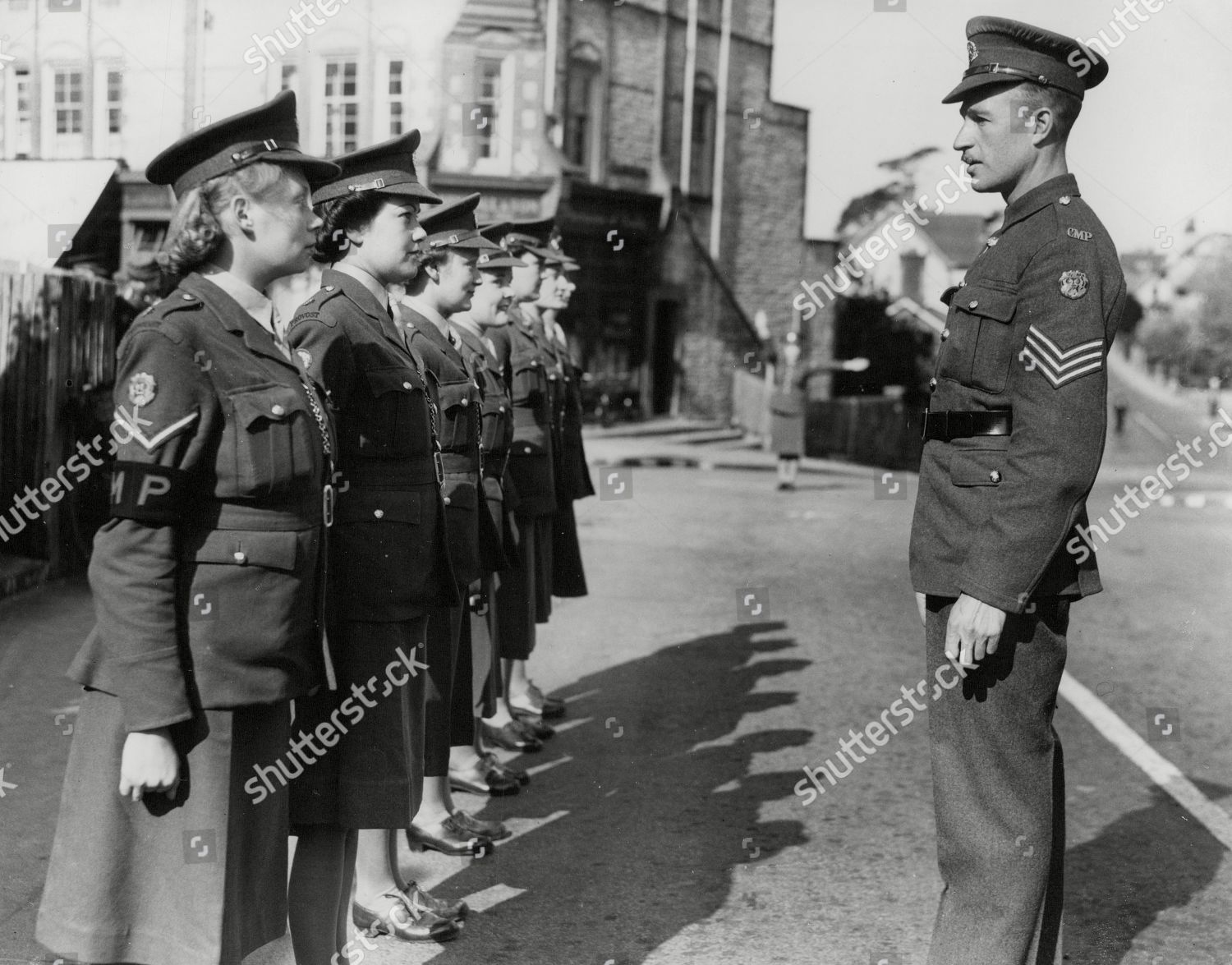 Wwii Britain Ats Auxiliary Territorial Service Editorial Stock Photo ...