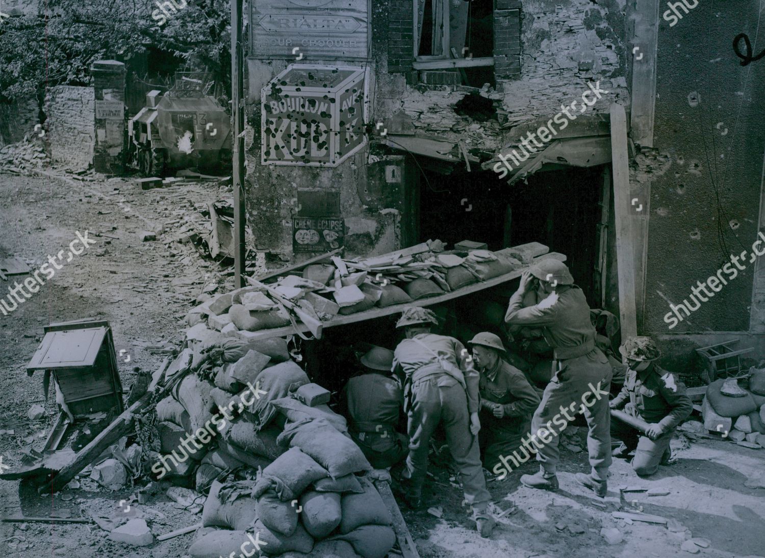 Wwii Europe Allied Invasion Northern France Editorial Stock Photo ...