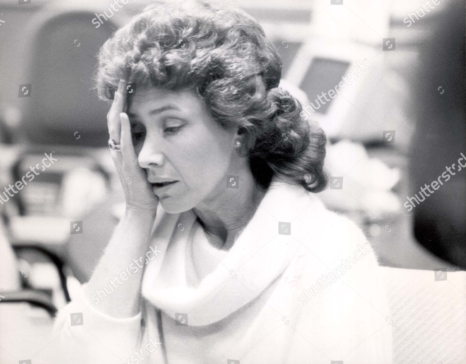 Jan Leeming Television Newsreader February 1987 Editorial Stock Photo ...